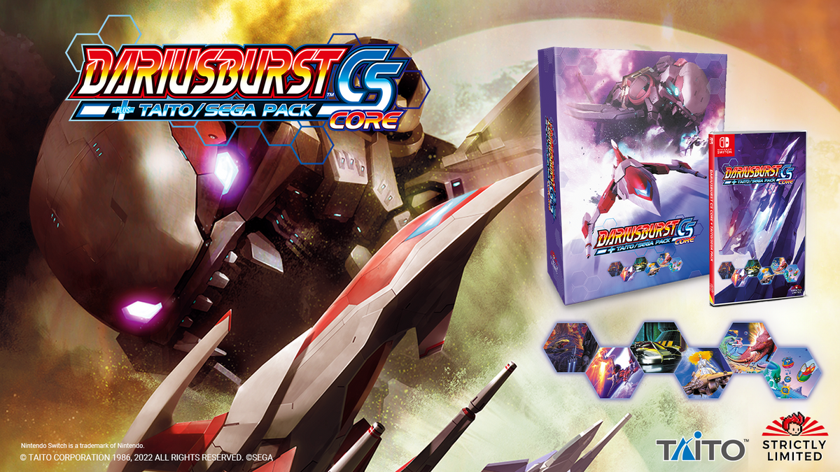 DARIUSBURST CS CORE + TAITO/SEGA Pack: DLC Ship Introduction – Strictly Limited Games