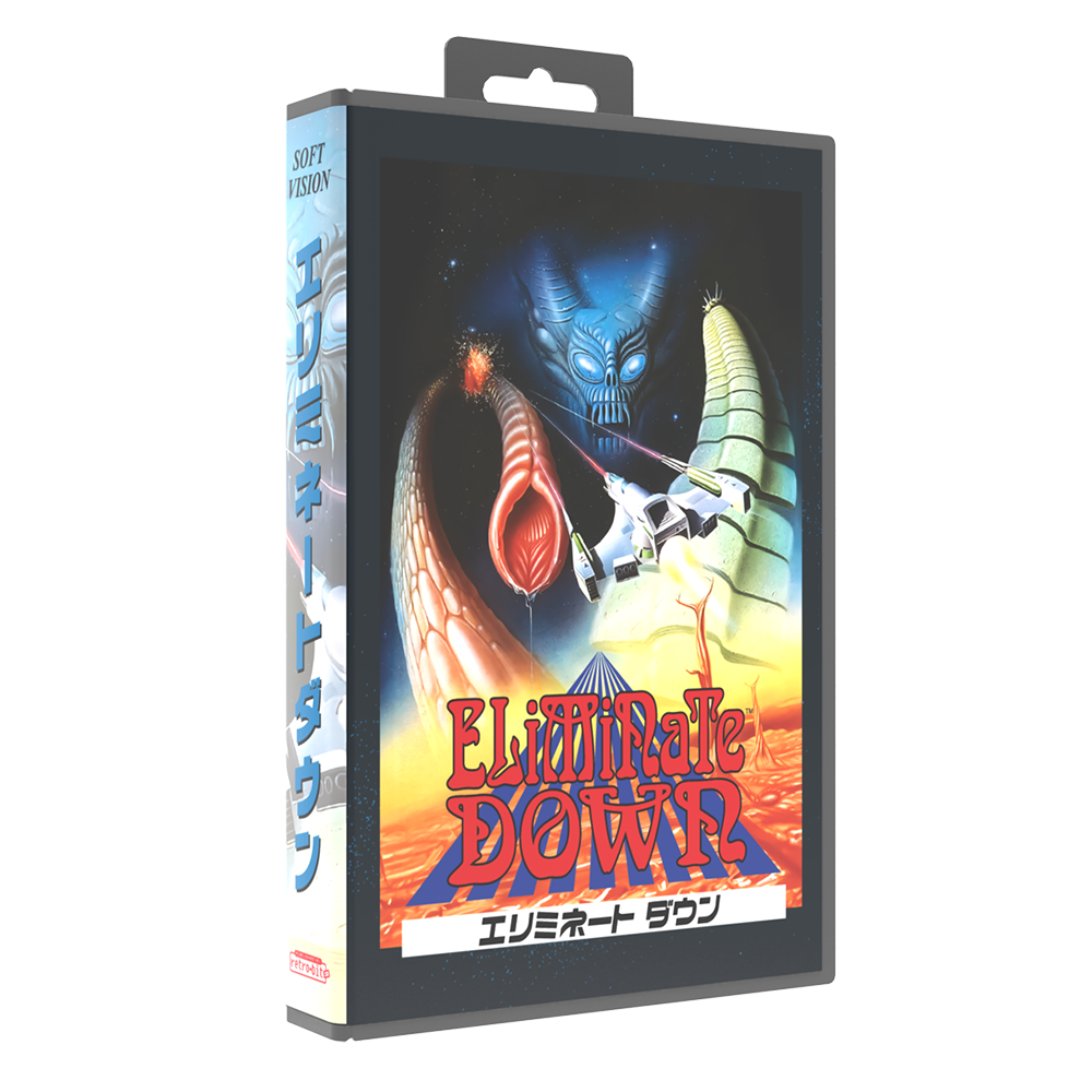 Eliminate Down: Collectors Cartridge (Genesis/Mega Drive) - Limited Ed ...
