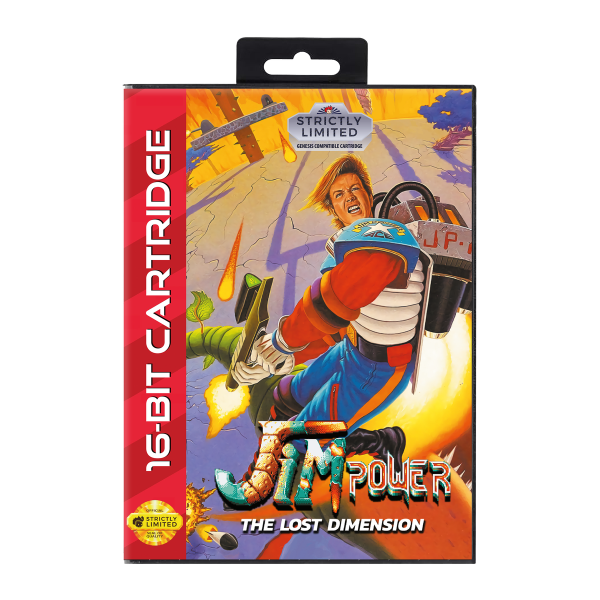 Jim Power: The Lost Dimension (SEGA Mega Drive/Genesis compatible game ...