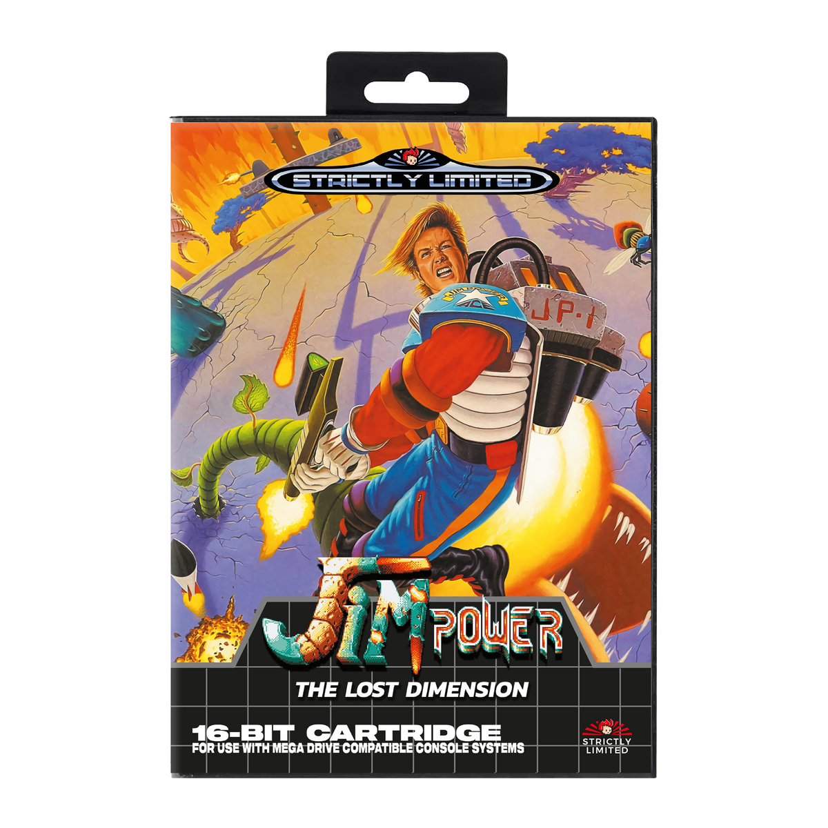 Jim Power: The Lost Dimension (SEGA Mega Drive/Genesis compatible game ...