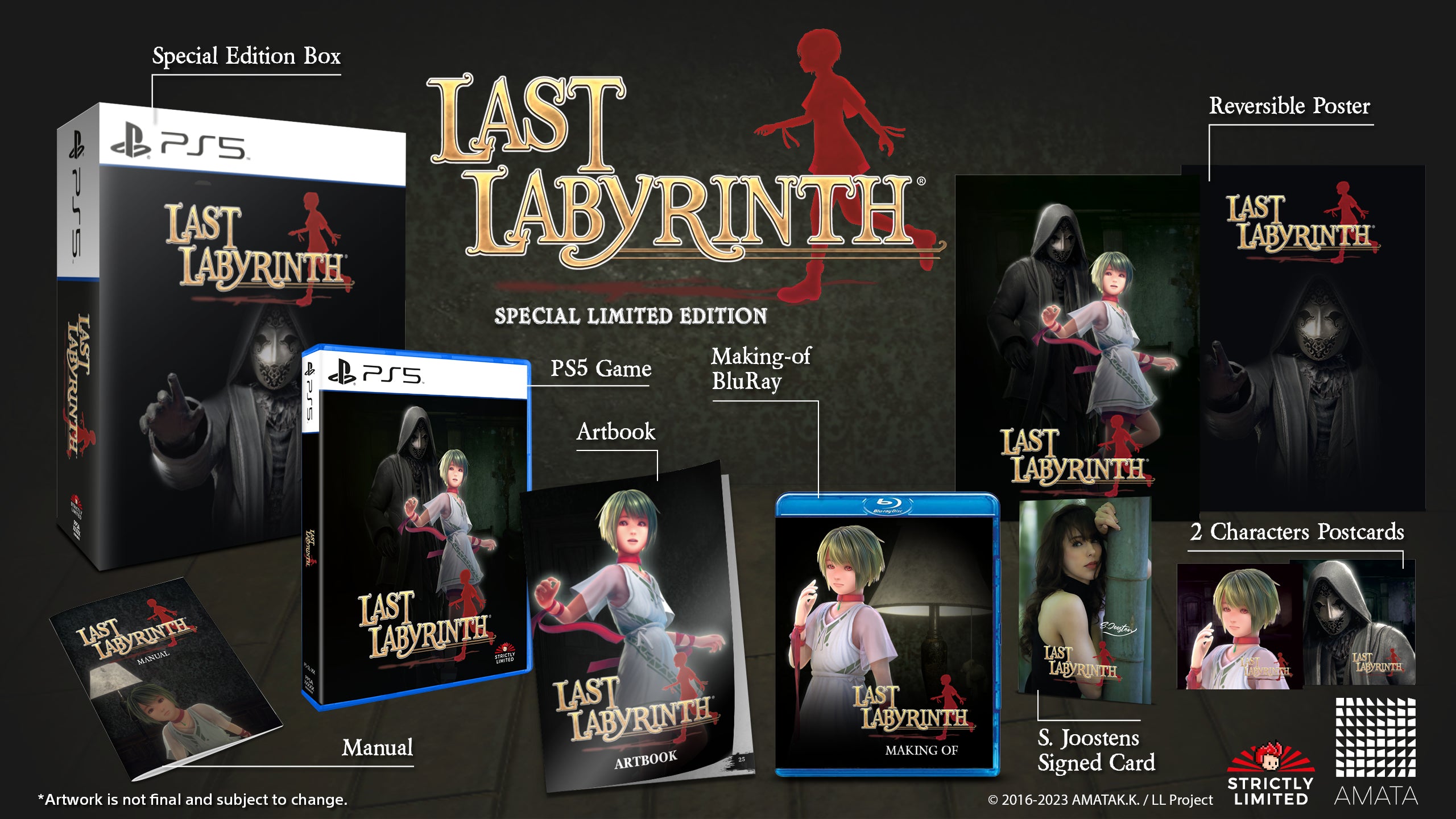 Last Labyrinth - Special Limited Edition (PS5) – Strictly Limited Games