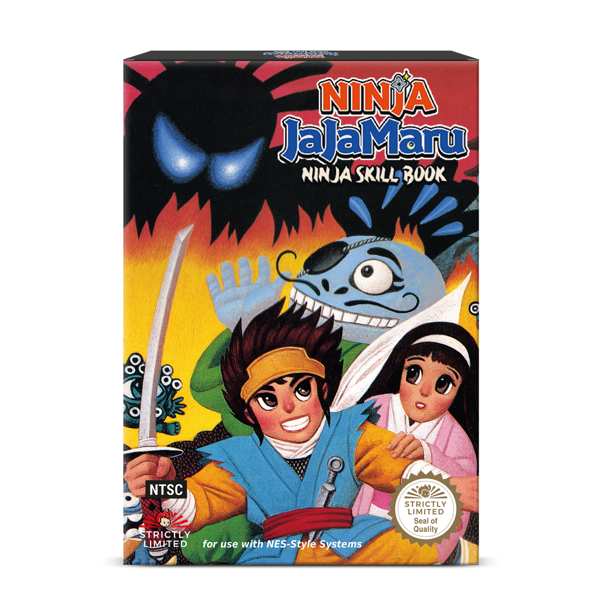 Ninja JaJaMaru: Legend of the Golden Castle (NES NTSC) – Strictly ...