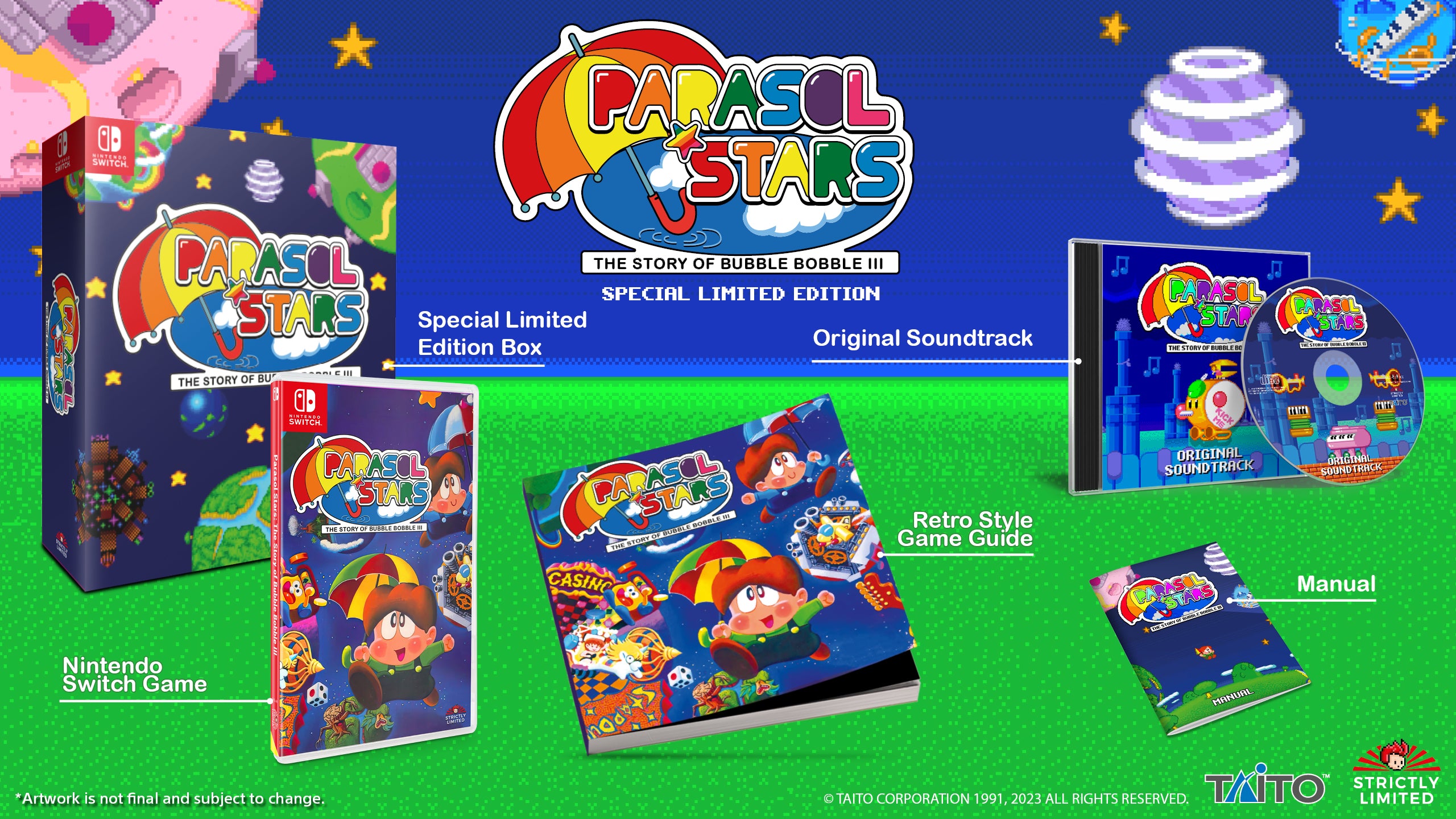 Parasol Stars: The Story of Bubble Bobble III - Special Limited Editio ...