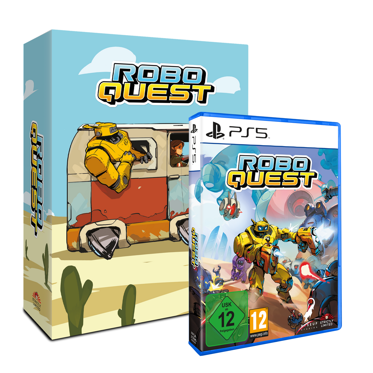 Roboquest - Deluxe Edition (PlayStation 5) [USK] – Strictly Limited Games