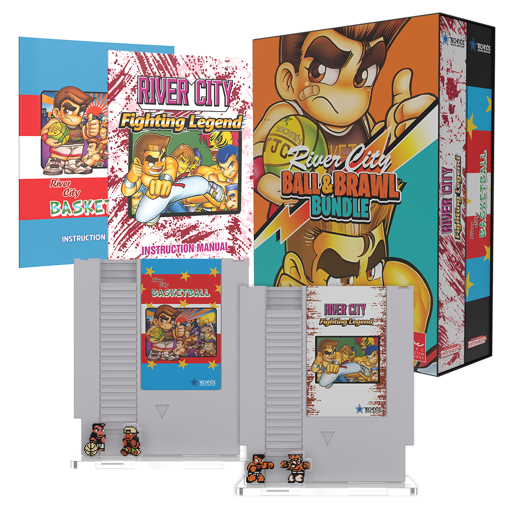 River City Ball & Brawl Bundle (NES) – Strictly Limited Games