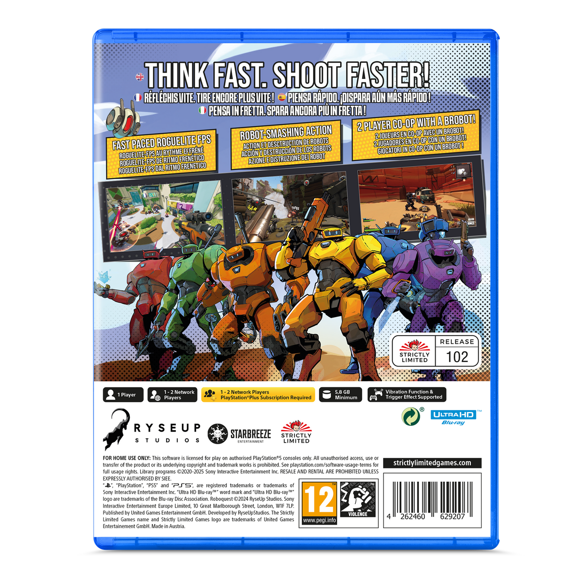 Roboquest - Limited Edition (PlayStation 5) [PEGI] – Strictly Limited Games