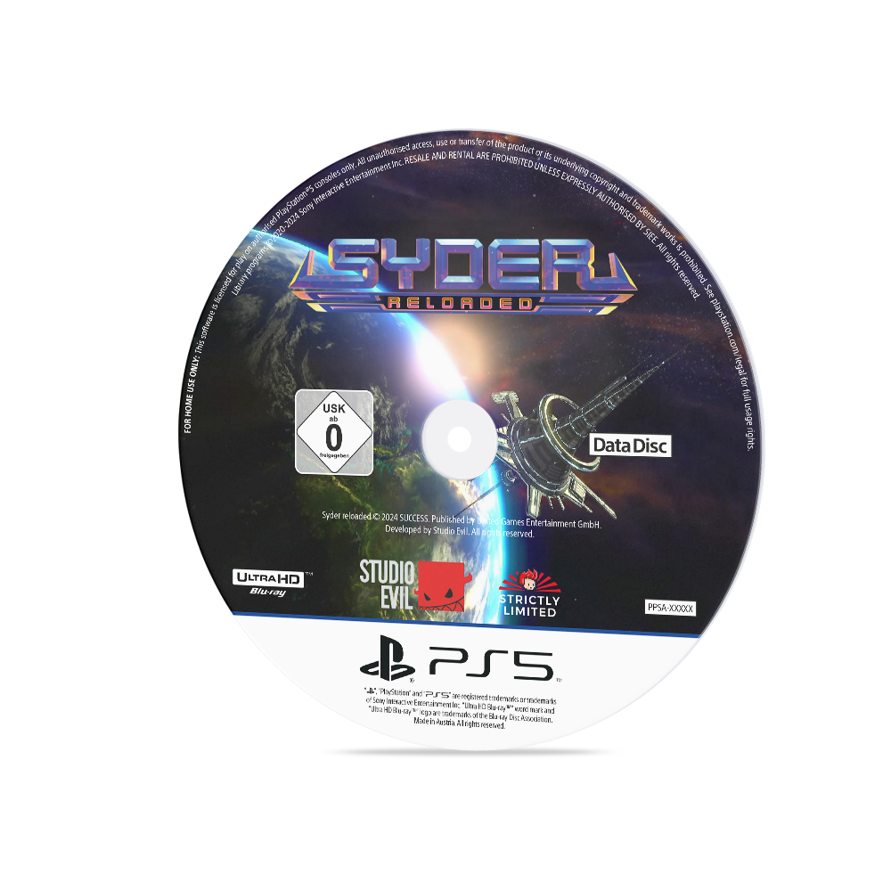 Syder Reloaded - Limited Edition (PS5) – Strictly Limited Games