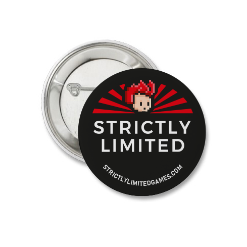 Strictly Limited "Ric" Button – Strictly Limited Games