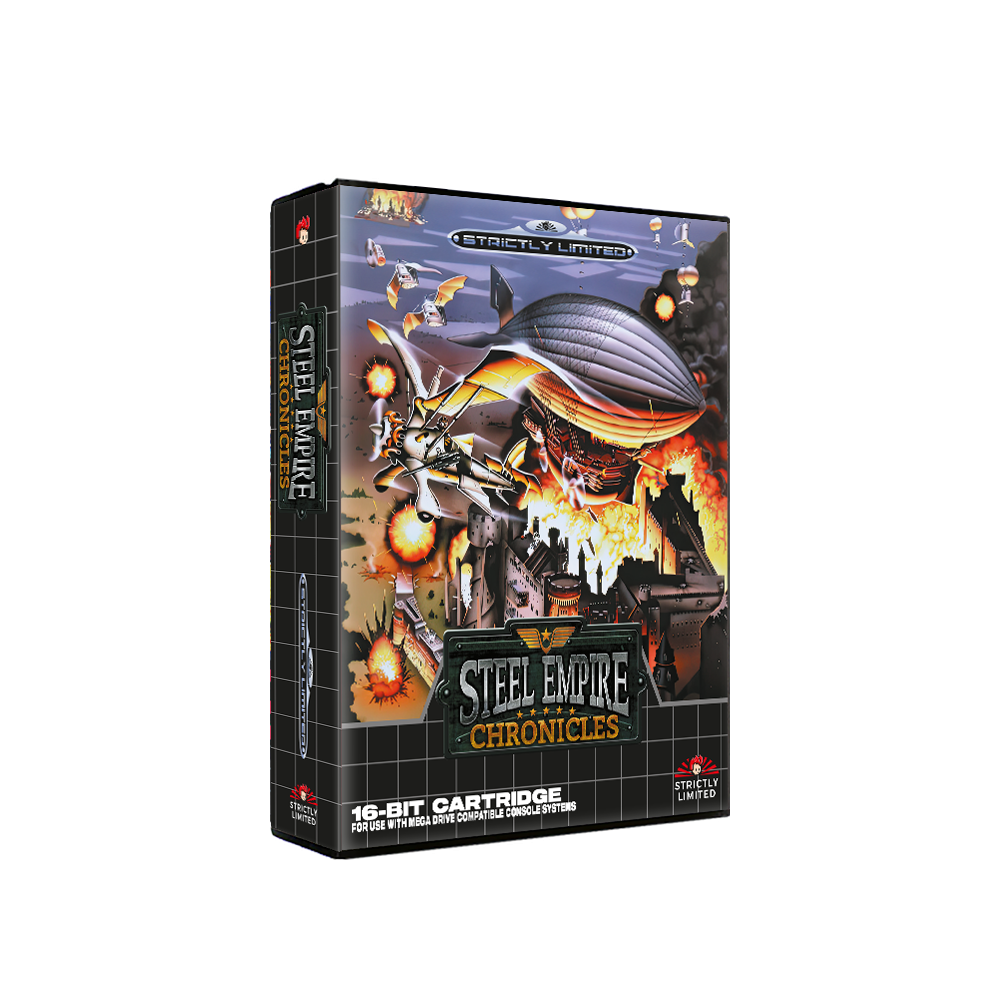 SMD/SG-inspired Steel Empire Storage Case Outer Box for NSW/PS5/PS4 ga ...