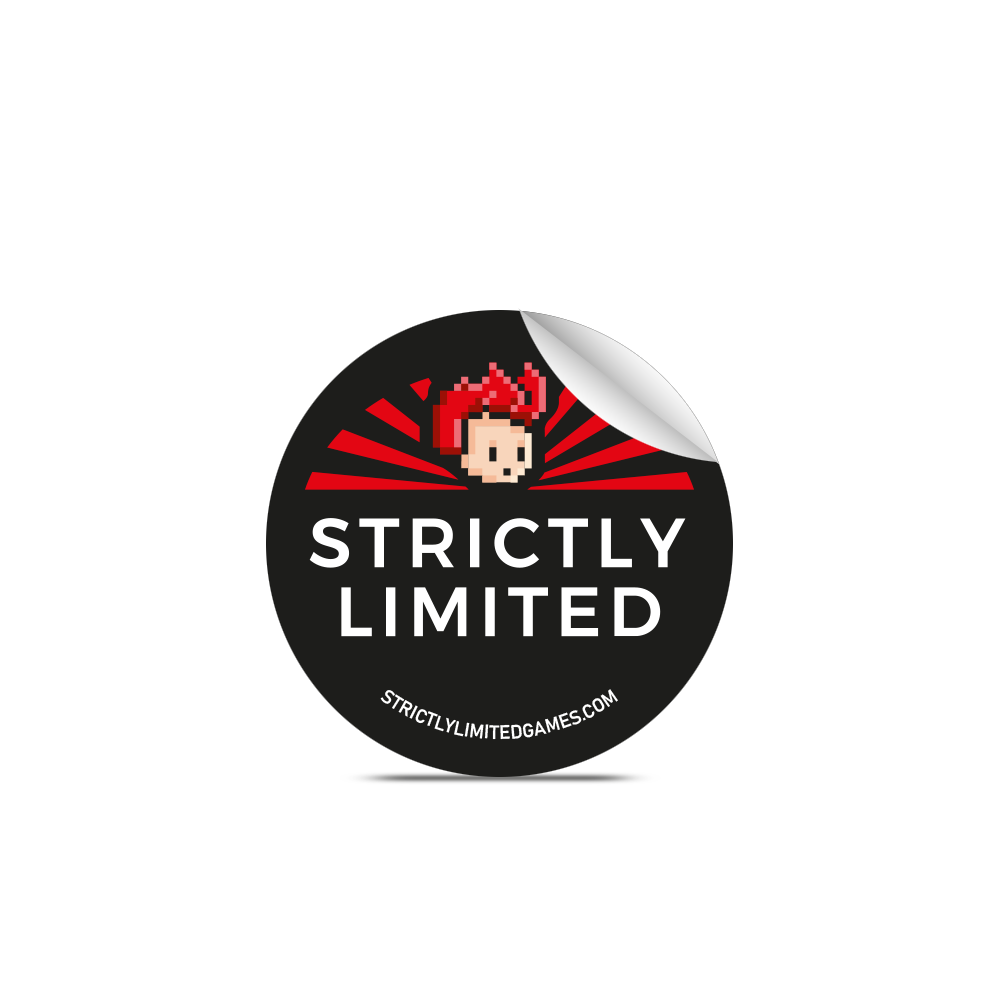 Strictly Limited "SLG Logo" Sticker – Strictly Limited Games