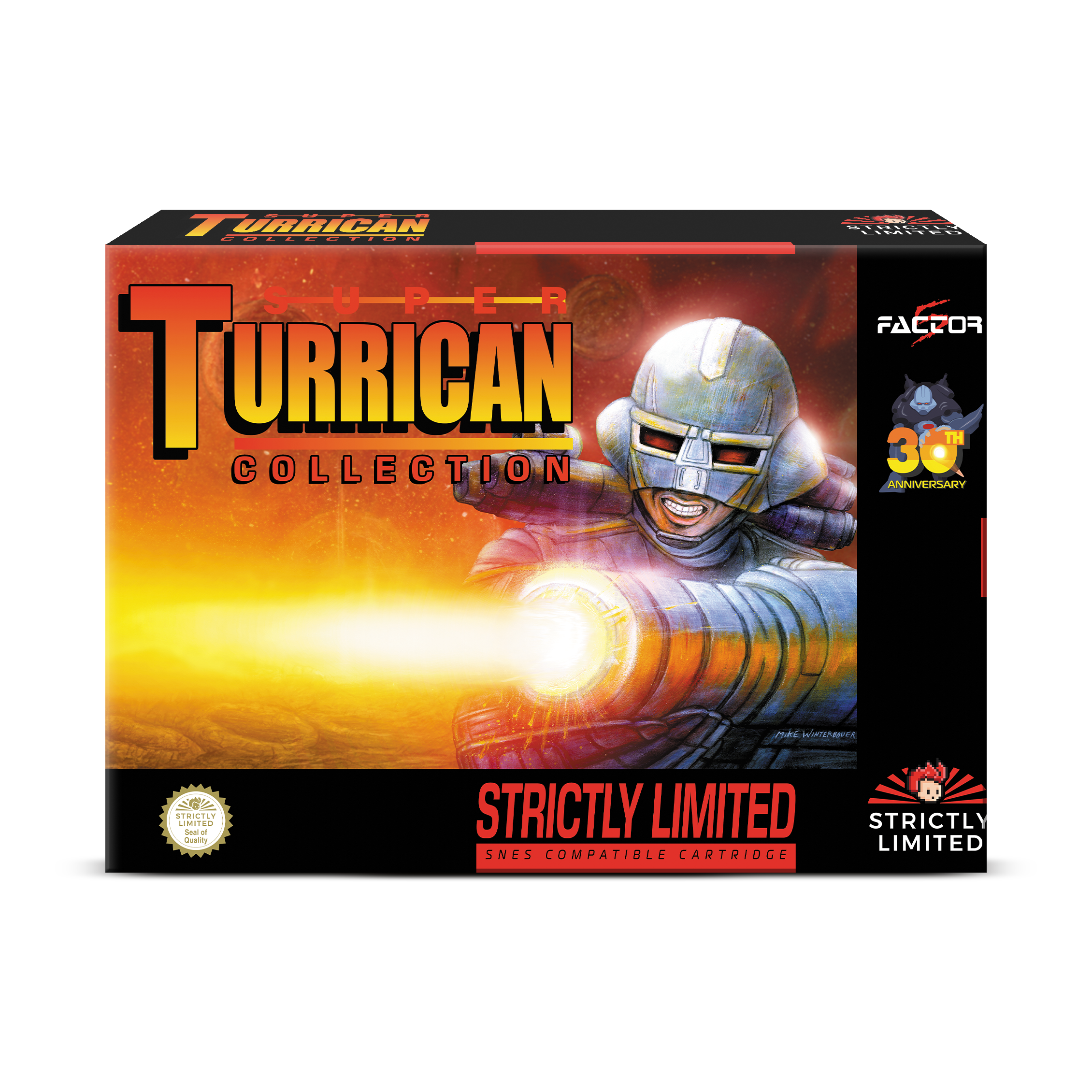 Super Turrican 1 Director's Cut (SNES US) – Strictly Limited Games