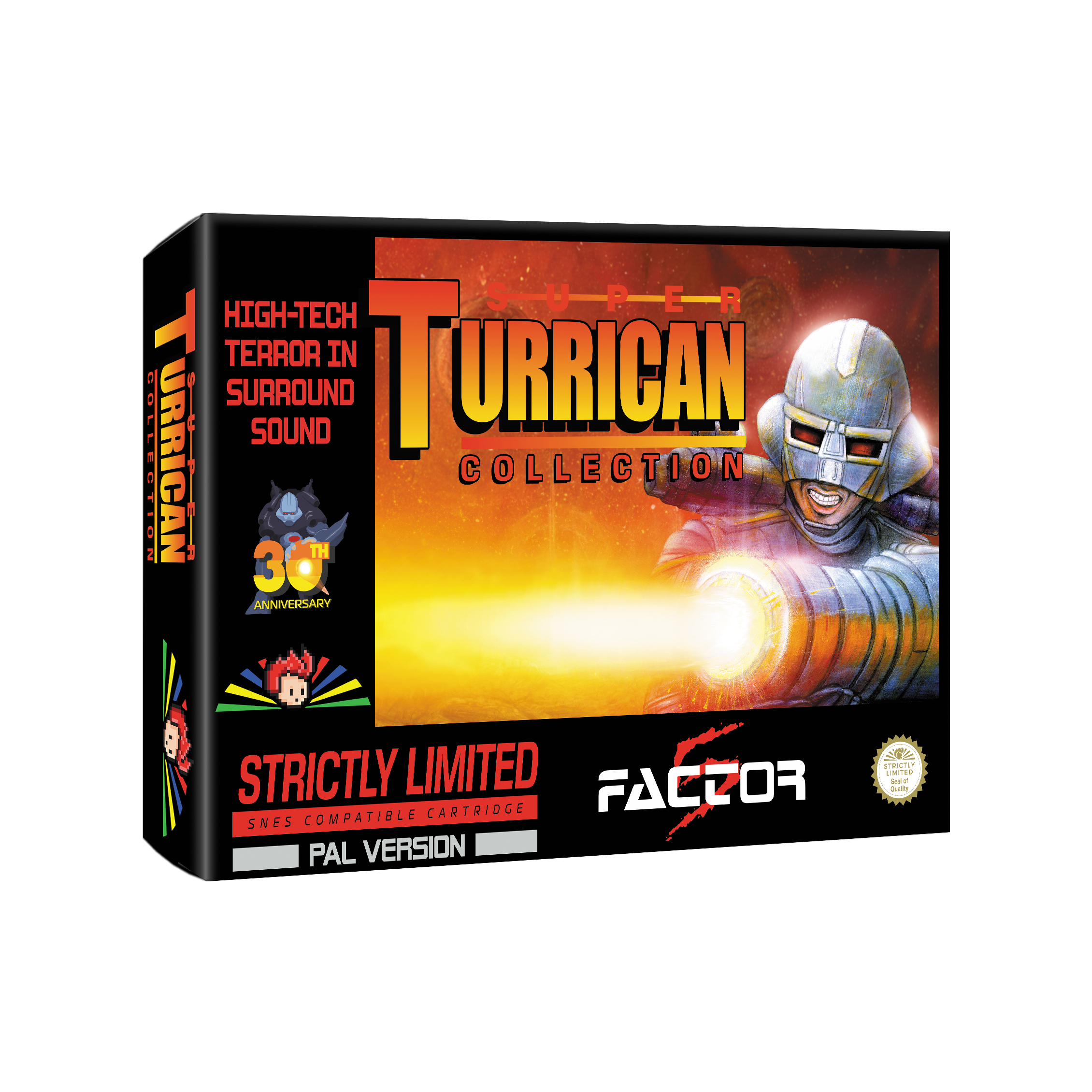 Super Turrican 1 Director's Cut (SNES PAL) – Strictly Limited Games
