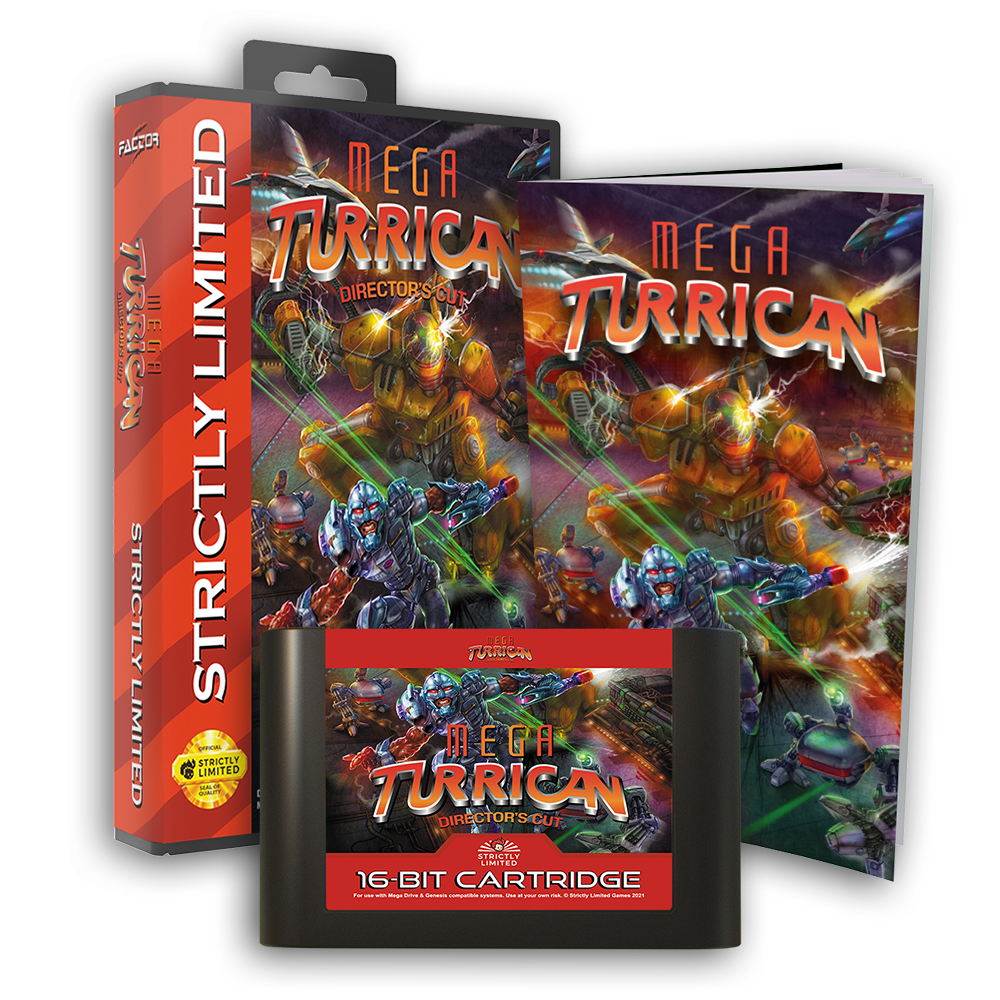 Mega Turrican Director's Cut (Genesis/Mega Drive Compatible) – Strictly ...