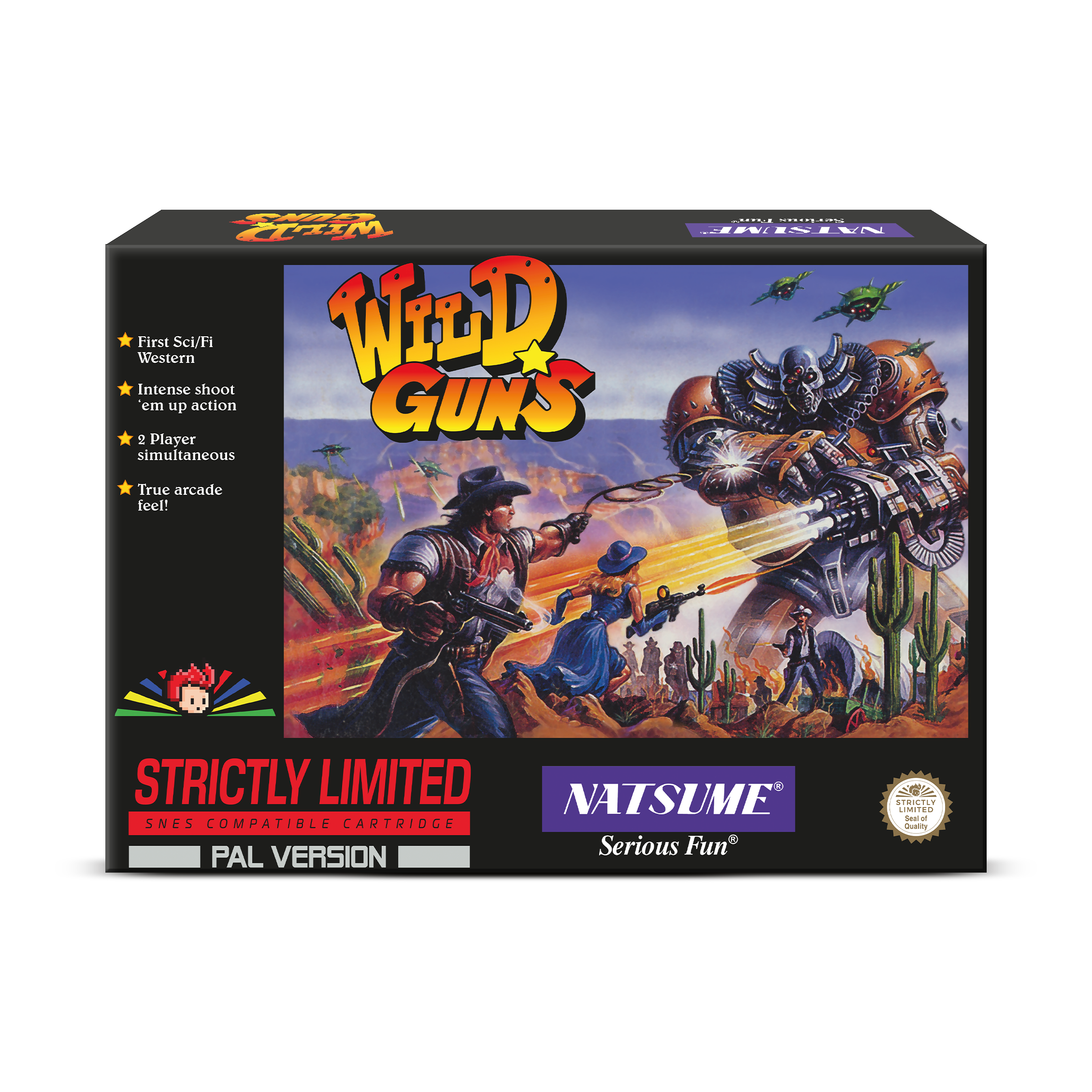Wild Guns (SNES PAL) – Strictly Limited Games