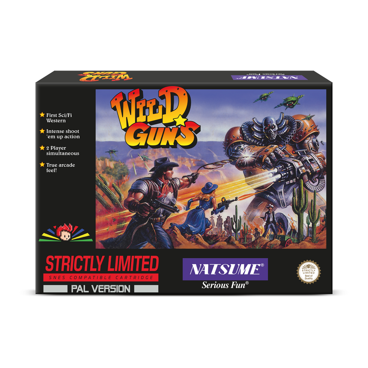 Wild Guns (SNES PAL) – Strictly Limited Games