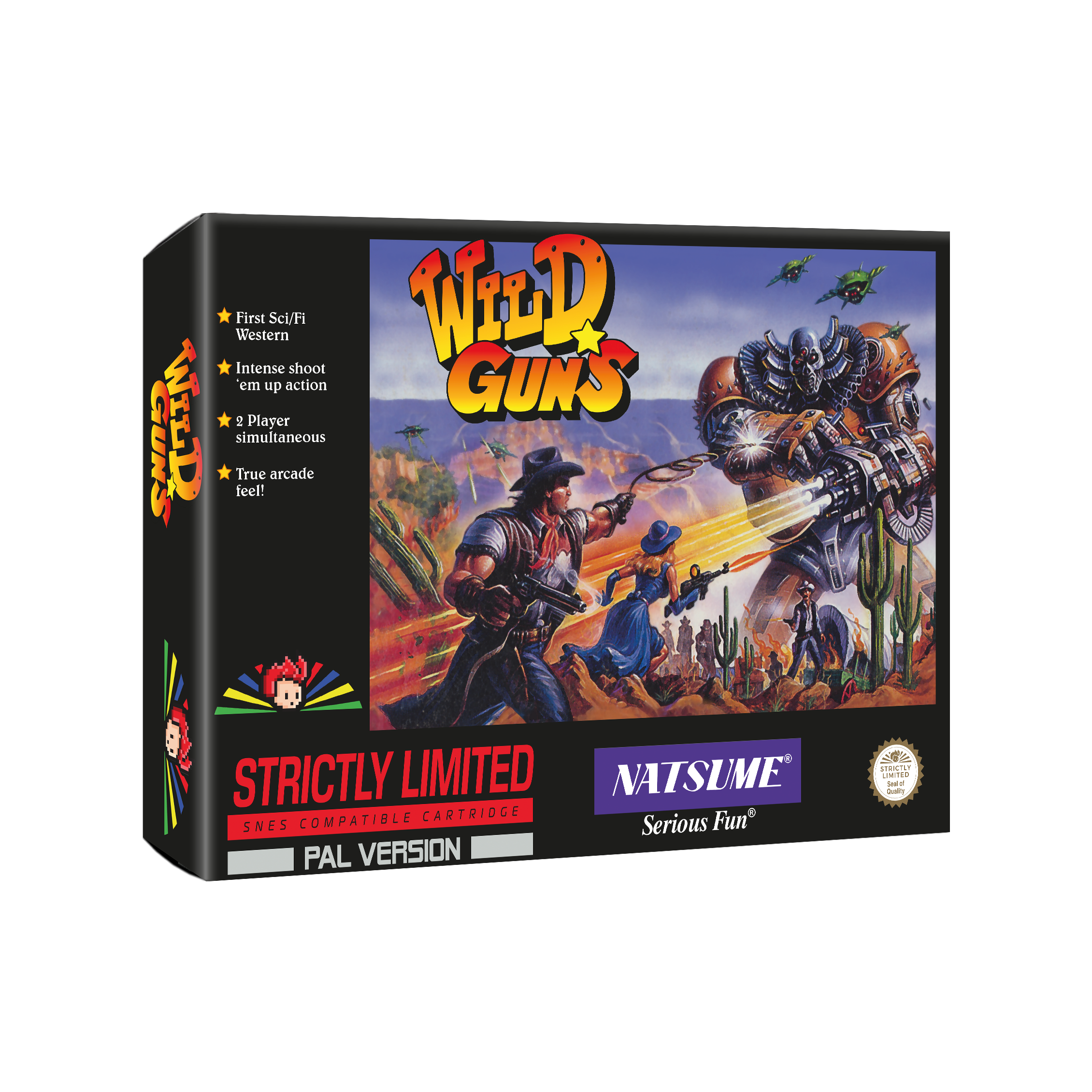 Wild Guns (SNES PAL) – Strictly Limited Games