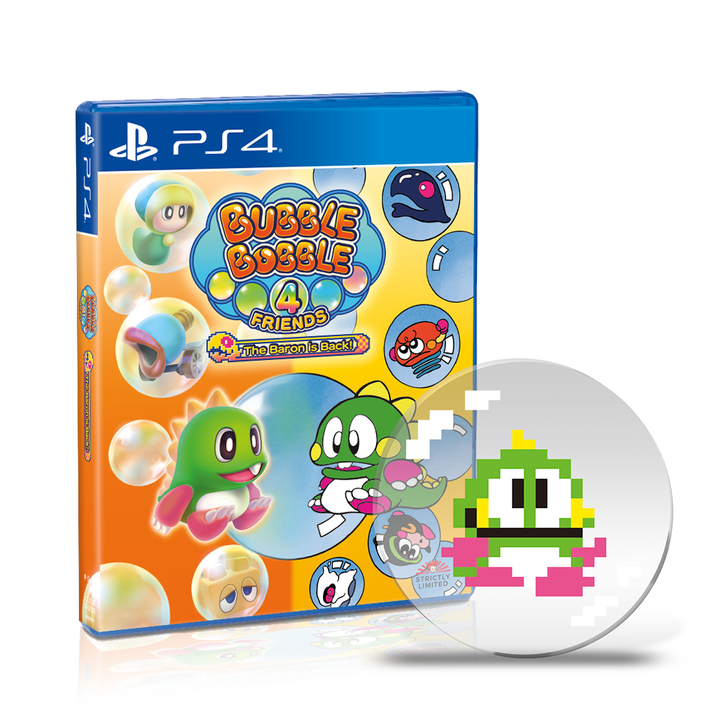 Bubble Bobble 4 Friends: The Baron is Back! (PS4) – Strictly Limited Games