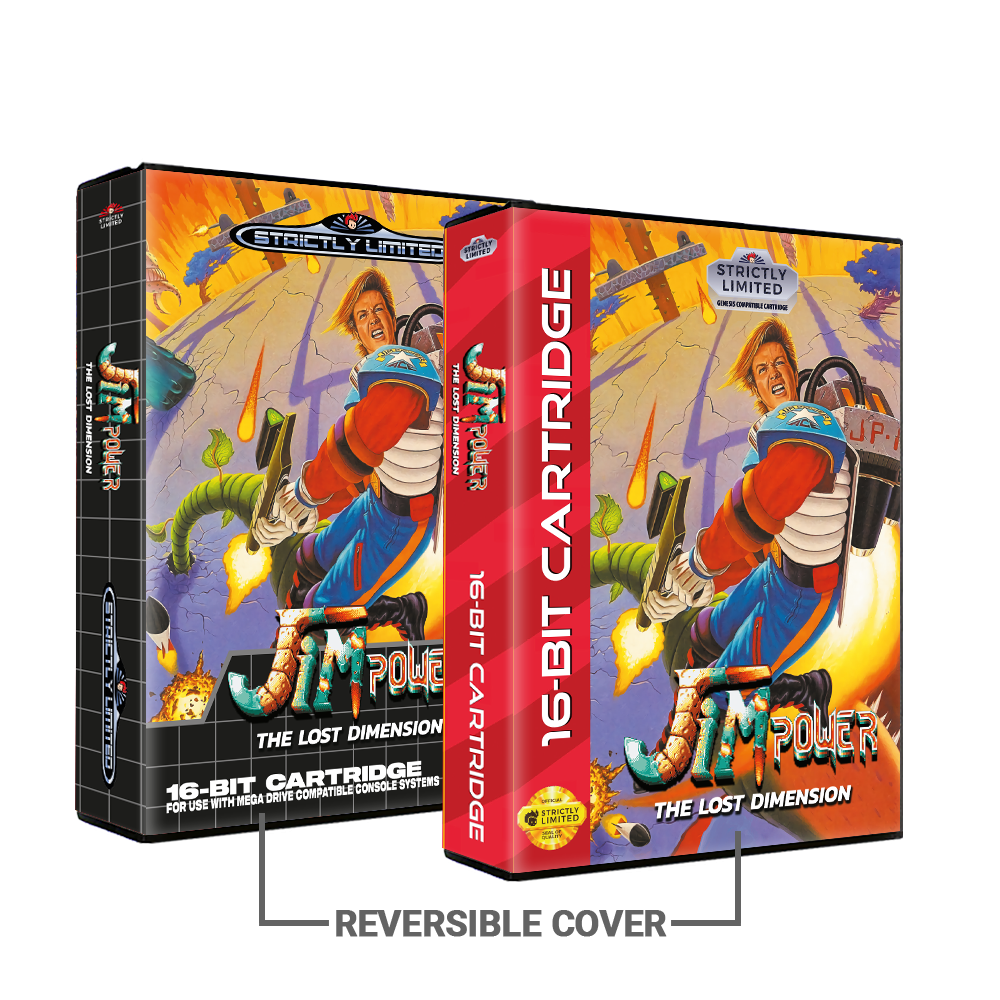 Jim Power: The Lost Dimension (SEGA Mega Drive/Genesis compatible game ...