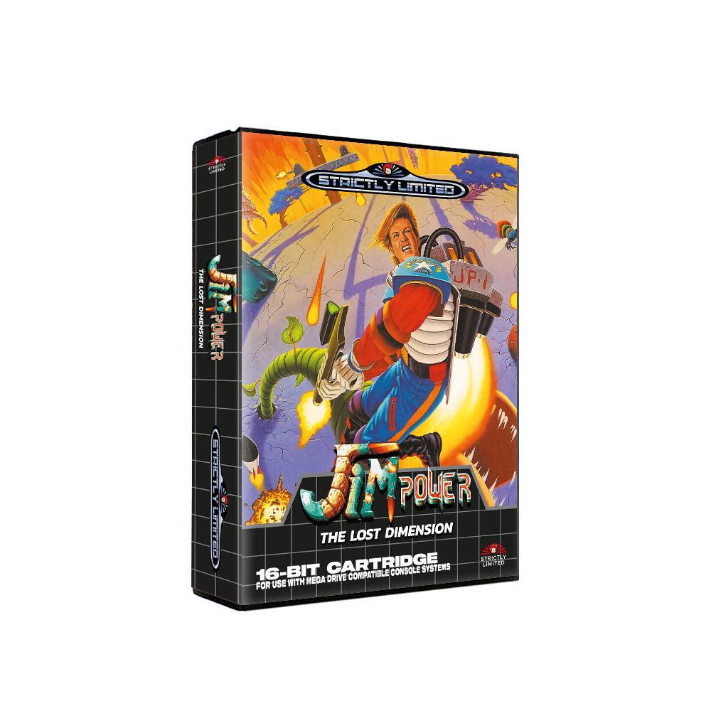 Jim Power: The Lost Dimension (SEGA Mega Drive/Genesis compatible game ...
