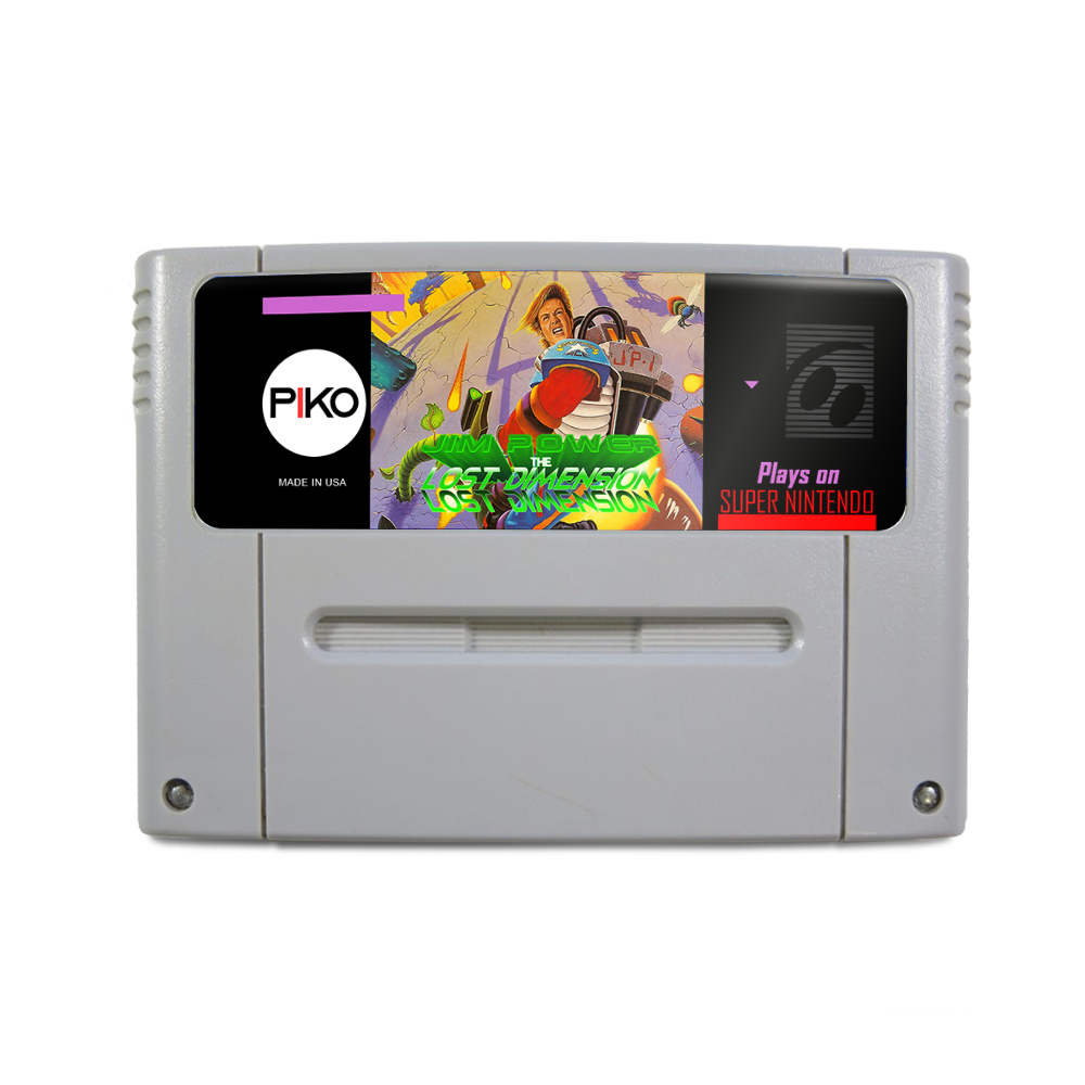 Jim Power: The Lost Dimension (SNES compatible game - PAL) – Strictly ...