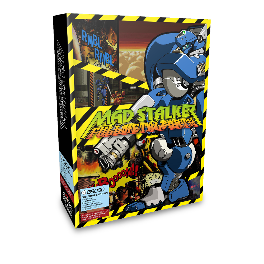 Mad Stalker: Full Metal Forth Collector's Edition (Mega Drive Compatib ...