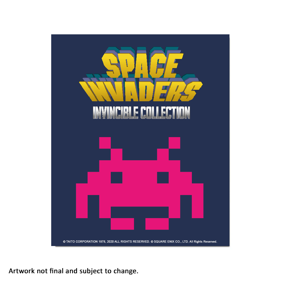 Space Invaders Invincible (Modern) - aluminium plate – Strictly Limited ...