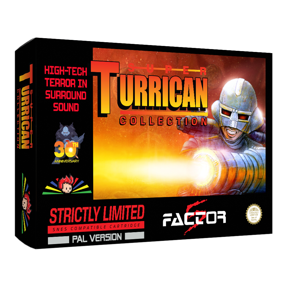 Super Turrican 1 Director's Cut (SNES PAL) – Strictly Limited Games