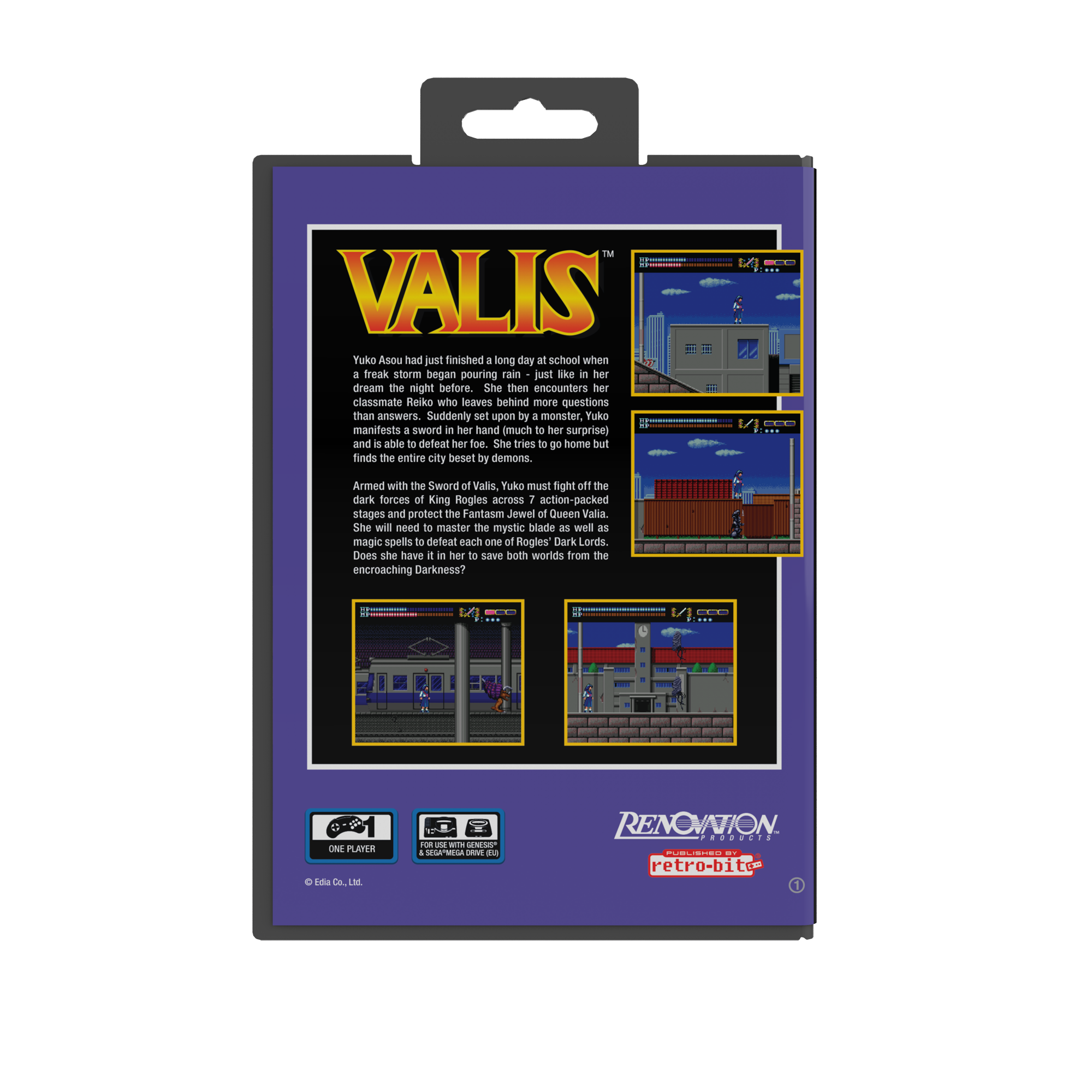 Valis The Fantasm Soldier Collector’s Edition (Genesis/Mega Drive ...